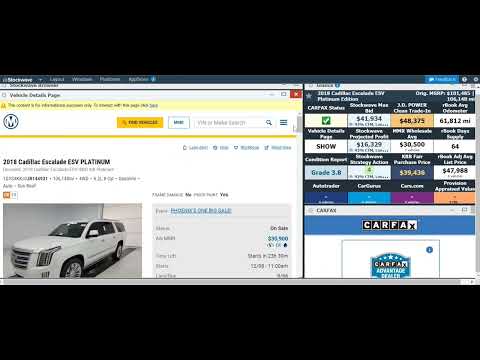 Using Stockwave's Glance to evaluate a vehicle's potential | vAuto